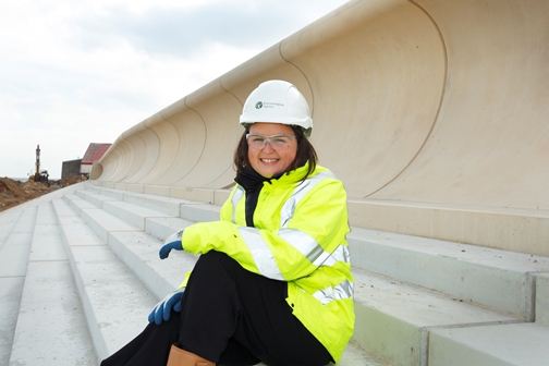 Piecing together a £30 million sea wall