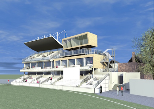 New cricket pavilion in a league of its own