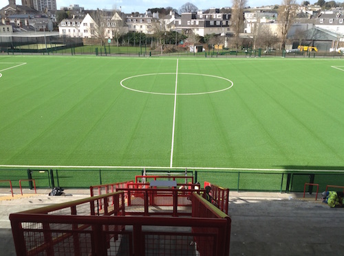 High-tech pitch puts stadium in new league