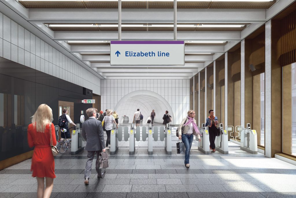 New Images Unveiled Of Elizabeth Line Stations Set To Open In 2018 ...