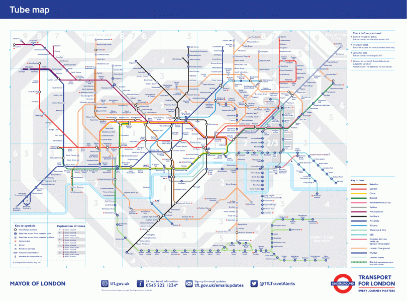 New TfL Map to Help People With Conditions Including Claustrophobia and ...
