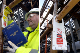 Brady’s Visual Tagging systems - Premier Construction