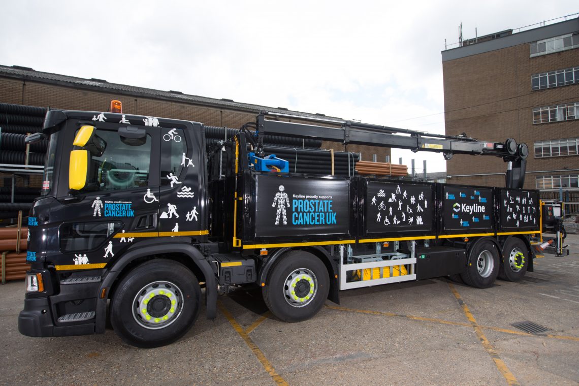 Keyline Civils Unveil Eye-Catching Branded Truck to Drive Home Health ...