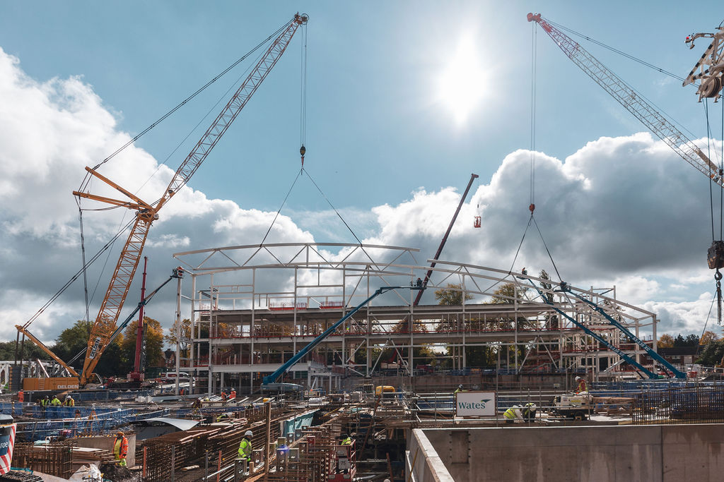 Milestone reached at £73 million aquatics hub - Industry News