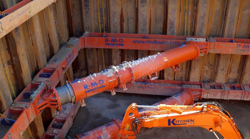 RMD Kwikform provides groundworks support for Pumping Station ...