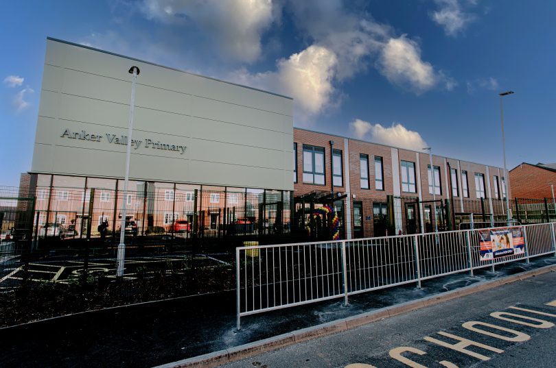 Ceremony marks the opening of £5m Staffordshire primary school completed by G F Tomlinson ...