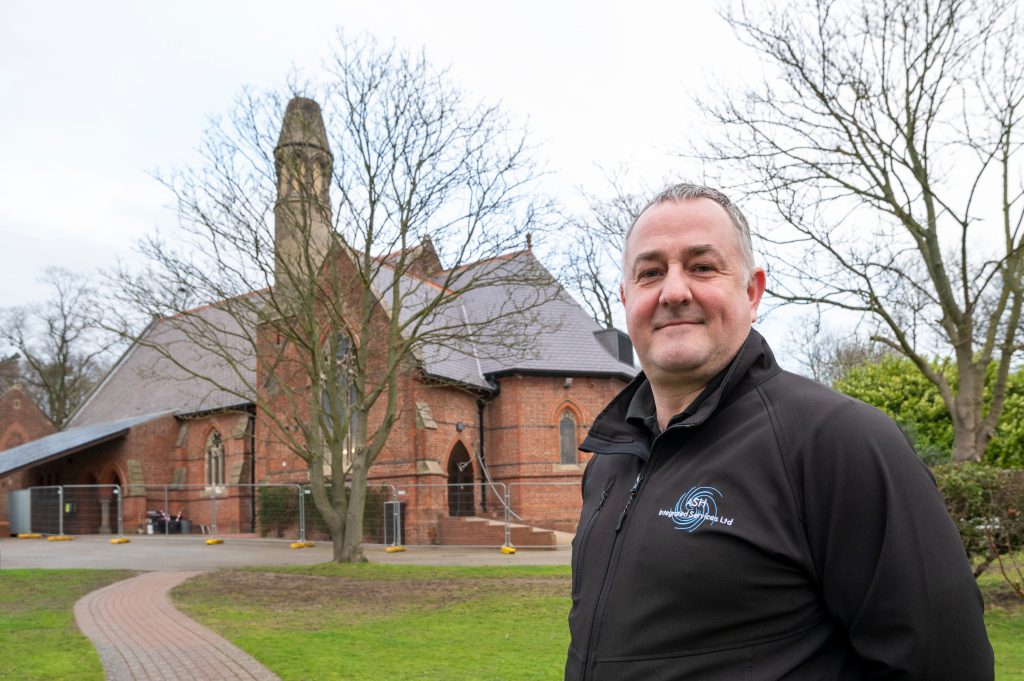 Electrical firm finishes complex scheme at a Grade-I listed crematorium ...