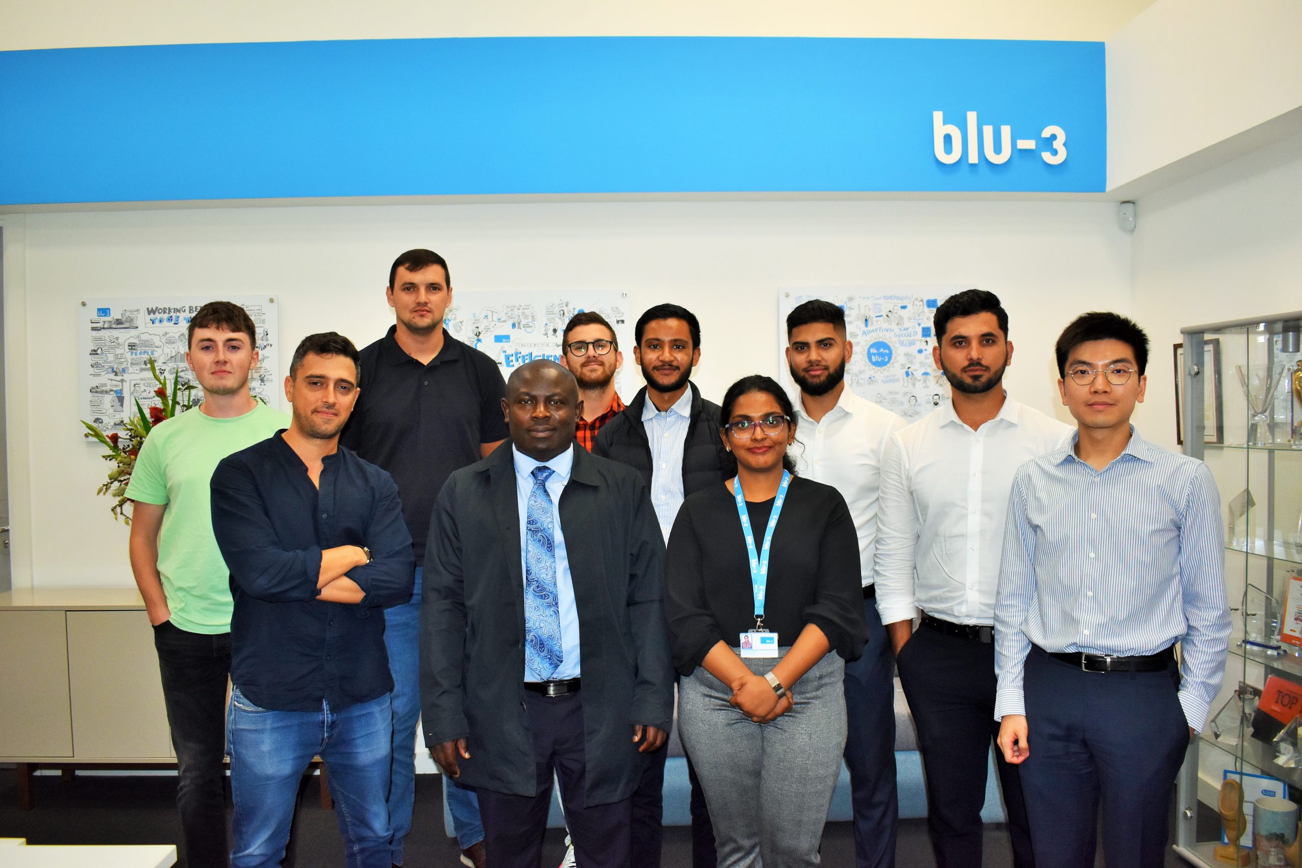 blu-3 welcomes 11 new staff members with launch of graduate programme ...