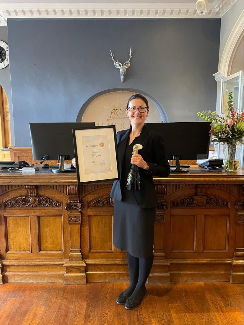 Head Receptionist at New Forest hotel named ‘Apprentice of the Year’ in ...