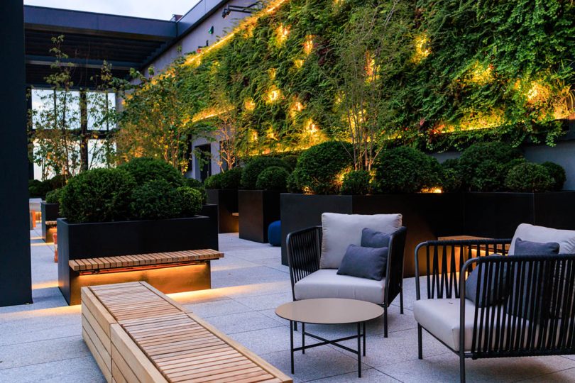 Biotecture living walls installed at the ‘The Sky Terrace’ Landmark ...