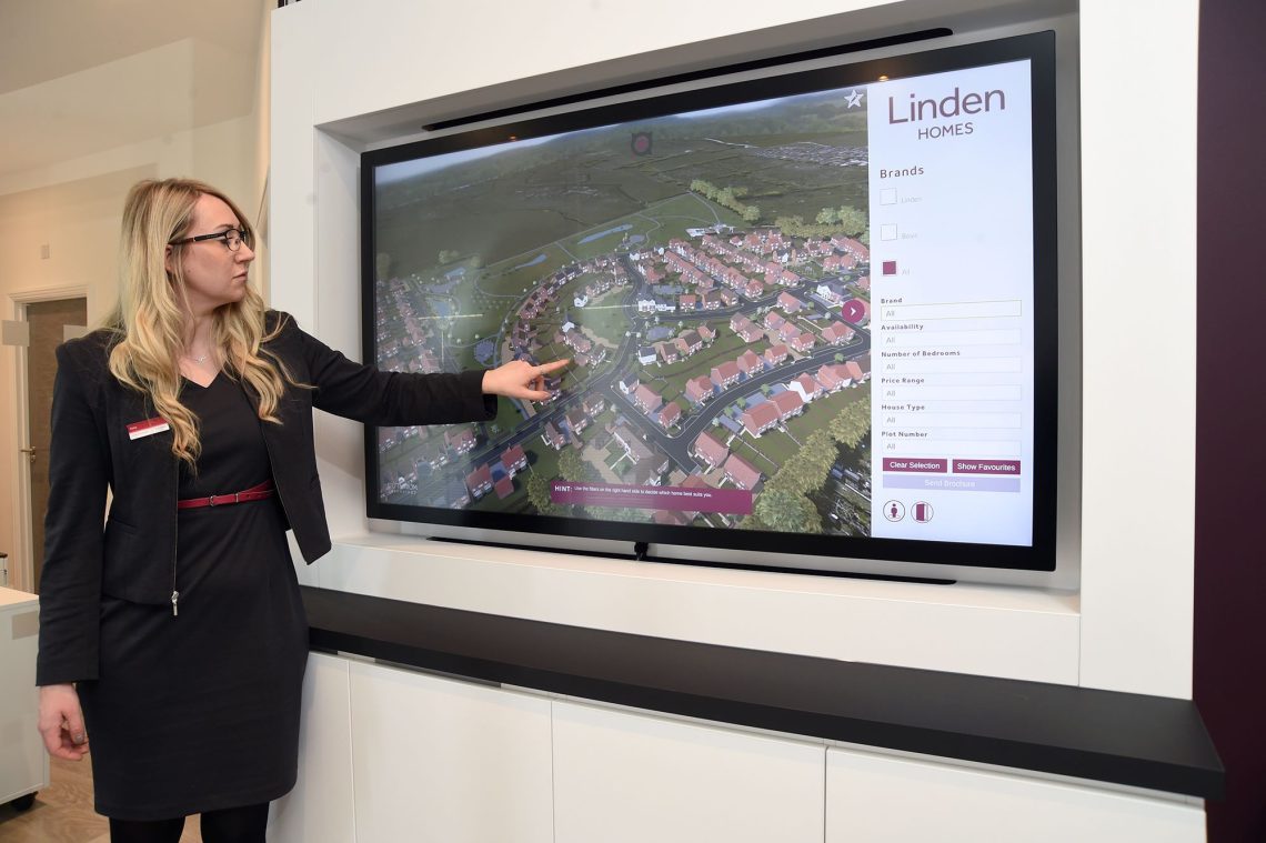 Interactive 3D technology helps buyers view their new homes at Liberty ...