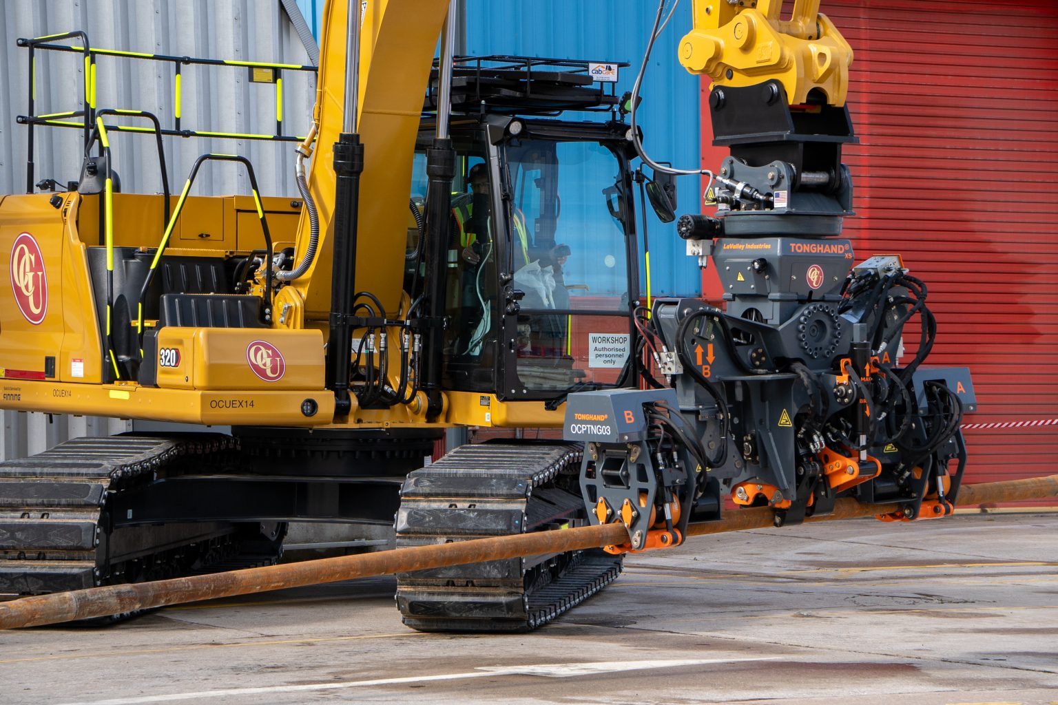 OCU advance operations with UK-first excavator installation - Industry News