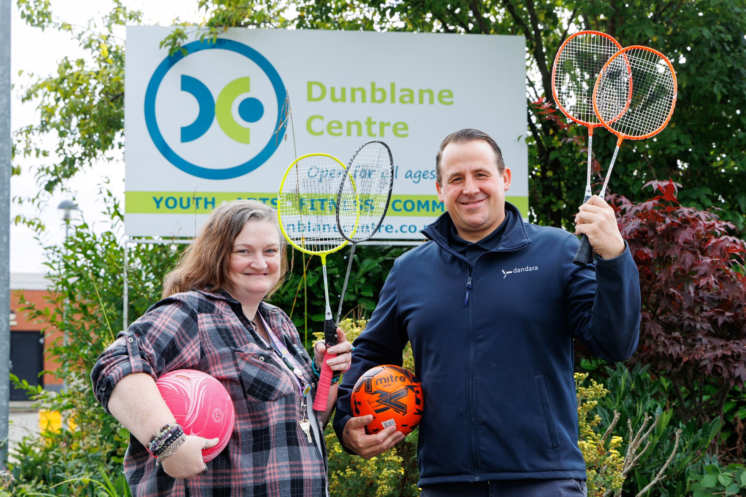 DUNBLANE CENTRE NETS SPONSORSHIP FROM HOUSEBUILDER - Industry News