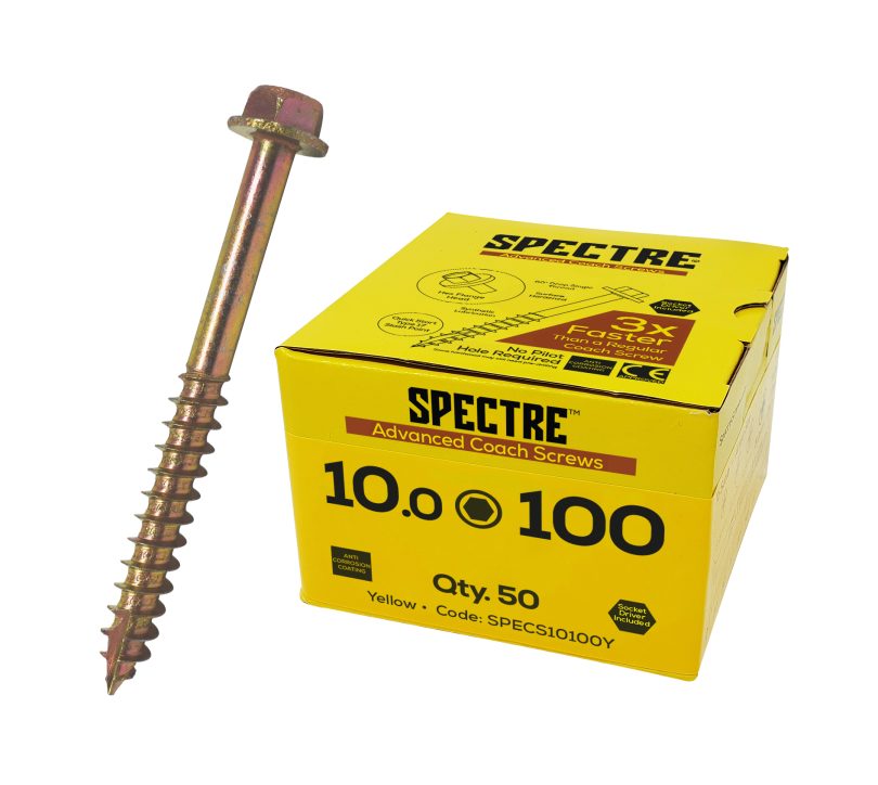 Spectre launches new range of advanced coach screws - Industry News