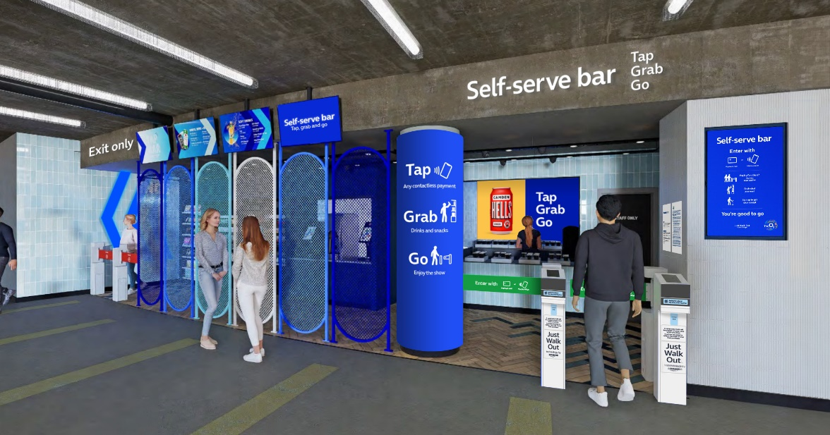 The O2 Unveils Self-Serve Bars Powered by Just Walk Out Technology; The ...