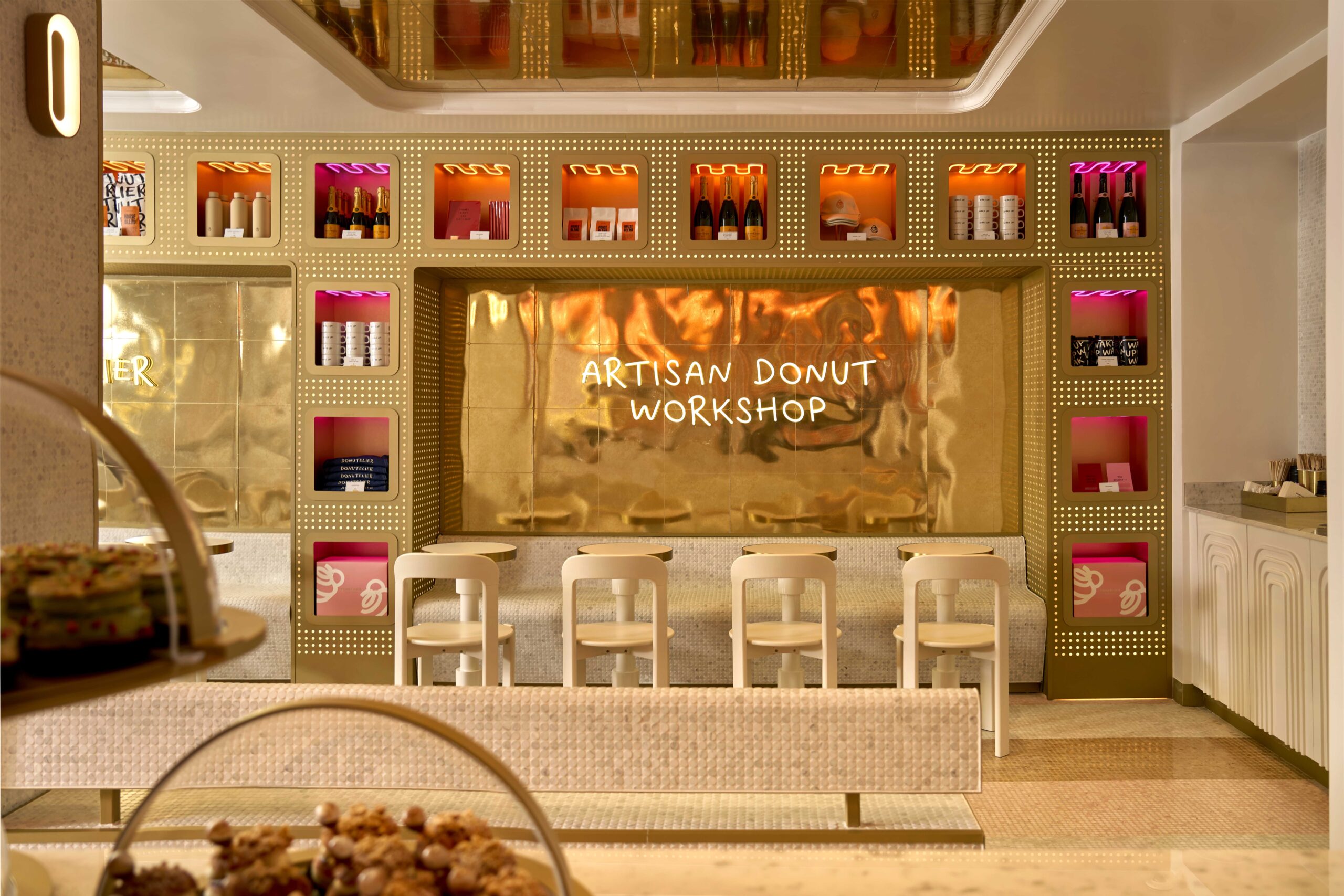 Donutelier’s new Soho store interior reflects the art of donut and ...